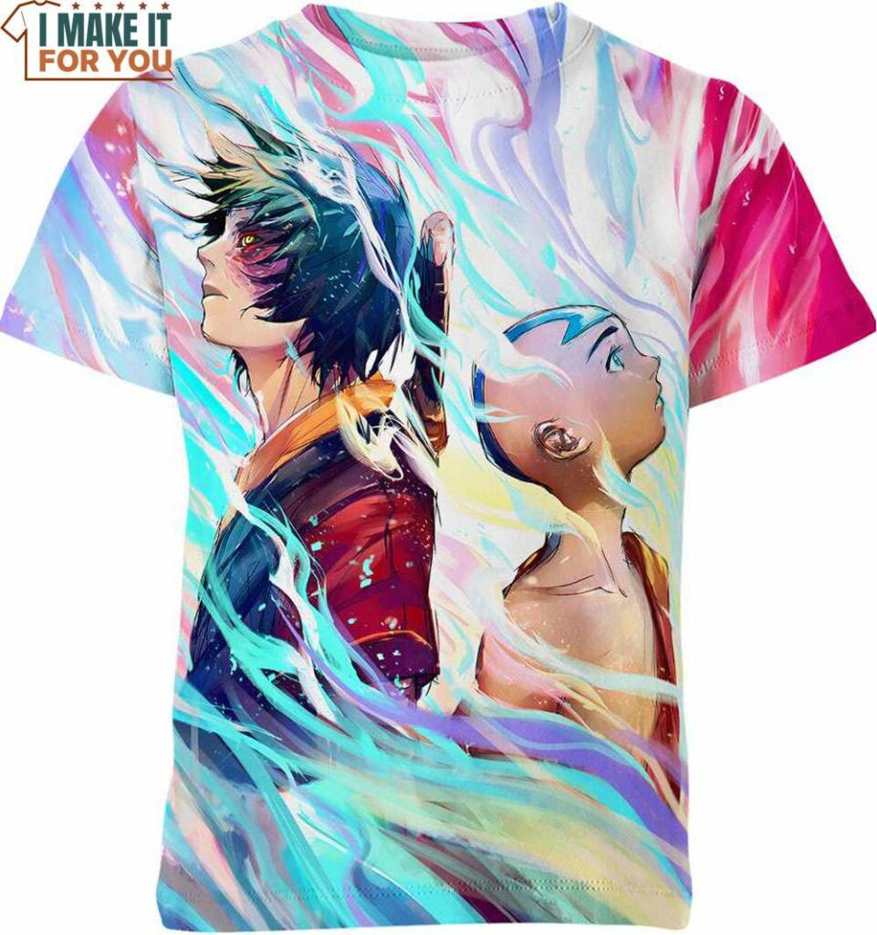 Zuko And Aang Avatar The Last Airbender Shirt