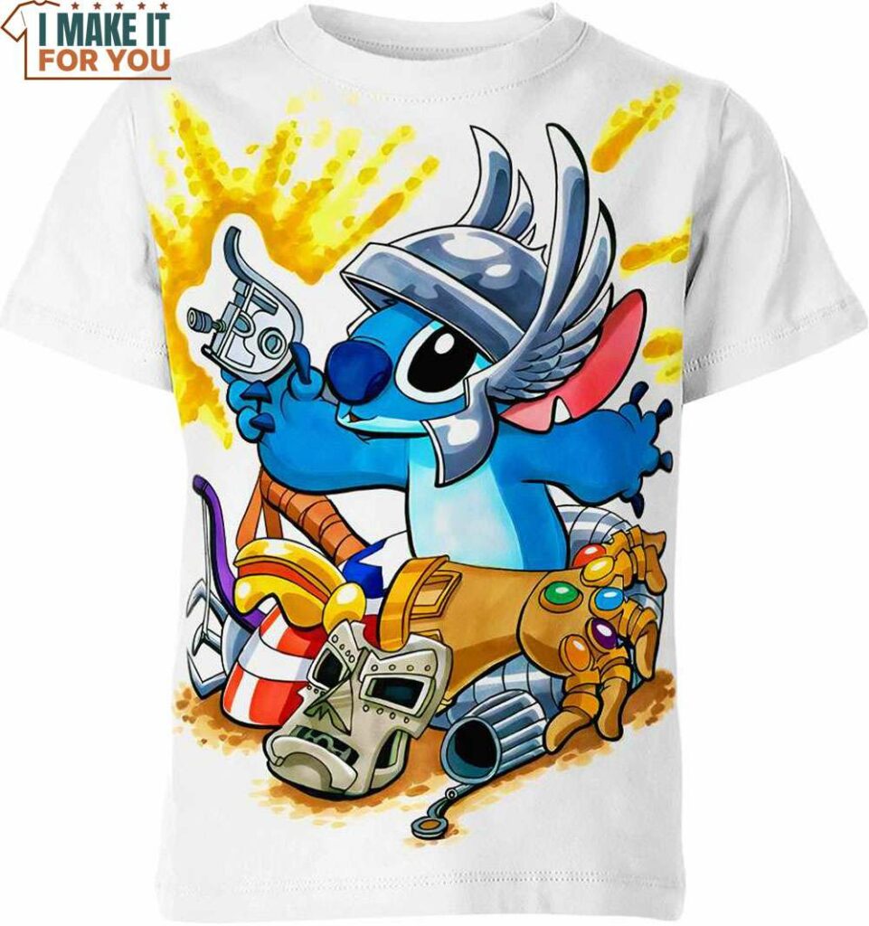 Stitch And Weapons Shirt - Best Personalized Gift & Unique Gifts Idea