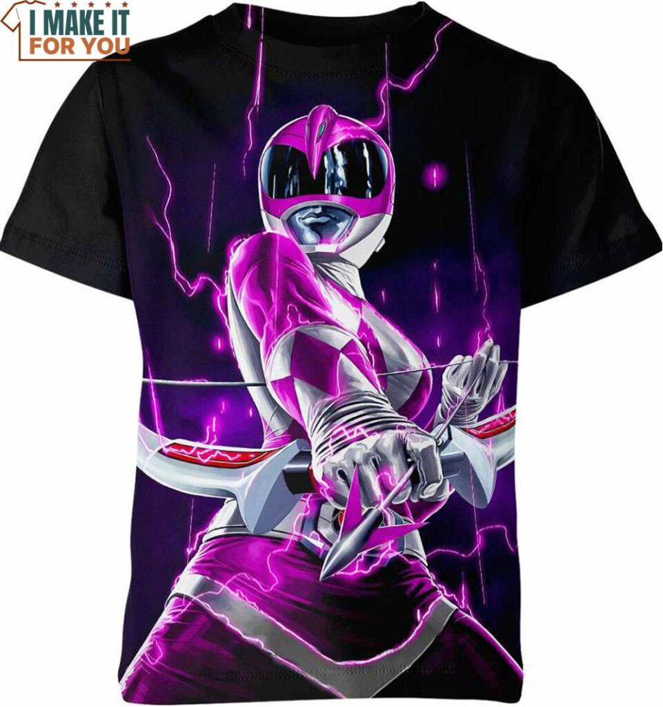 Pink Ranger Power Rangers Shirt