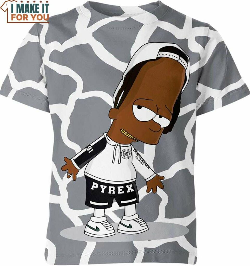 The Simpsons Rap Icons Simpsonized Pyrex Shirt