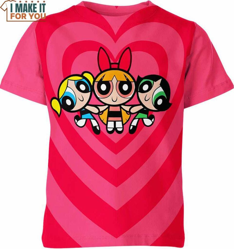 The Powerpuff Girls Pink Shirt