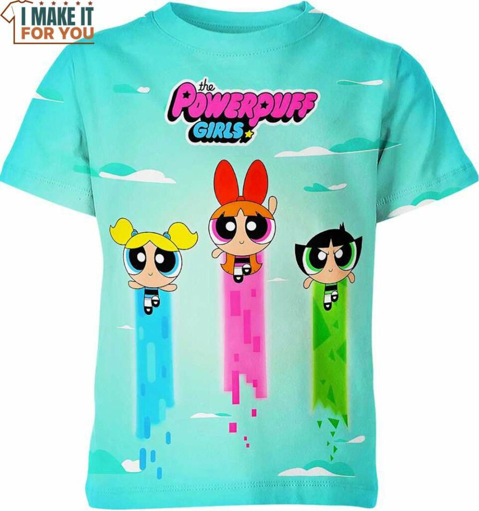 The Powerpuff Girls Shirt, Cartoon Lover Gifts