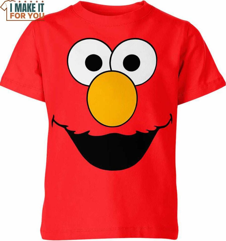 Elmo Sesame Street Shirt, Best Gifts for Cartoon Lovers