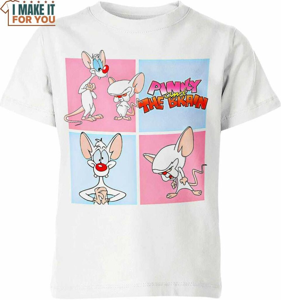 Pinky And The Brain Logo Shirt