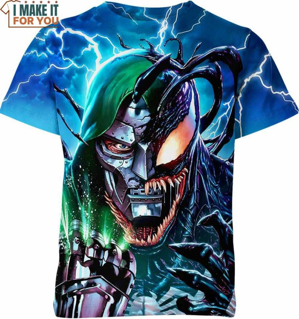 Venom Doctor Doom Shirt, Exceptional DC Comics Fan Gifts