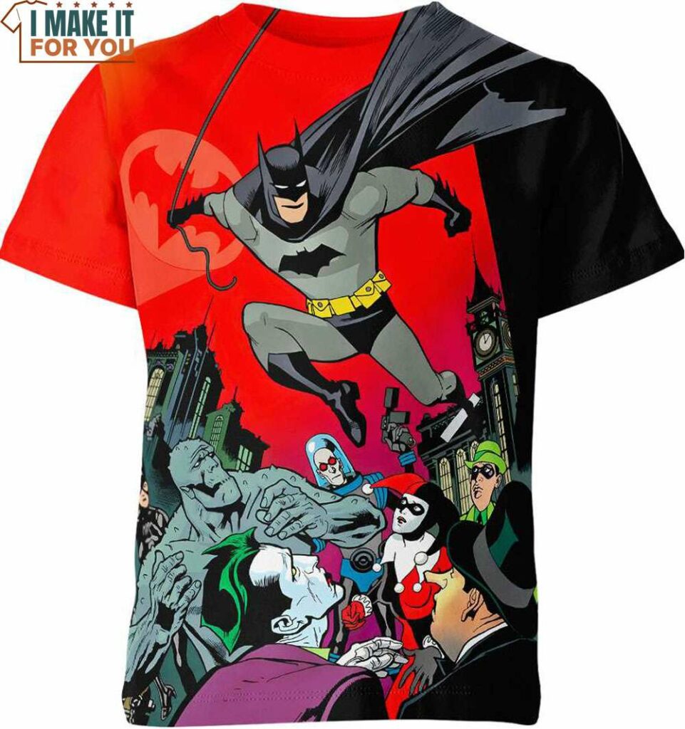 Batman DC Comics Shirt, Gifts for DC Comics Fans