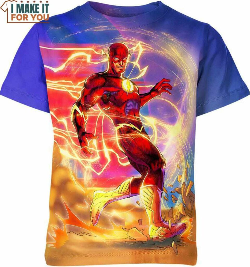 Flash DC Comics Shirt, Gifts for DC Comics Fans