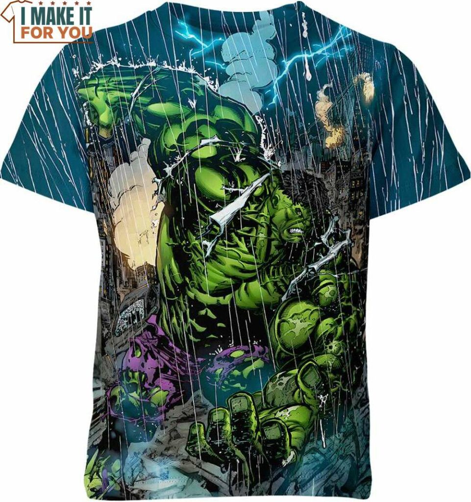 Hulk Marvel Comics Shirt, Disney Marvel Shirts