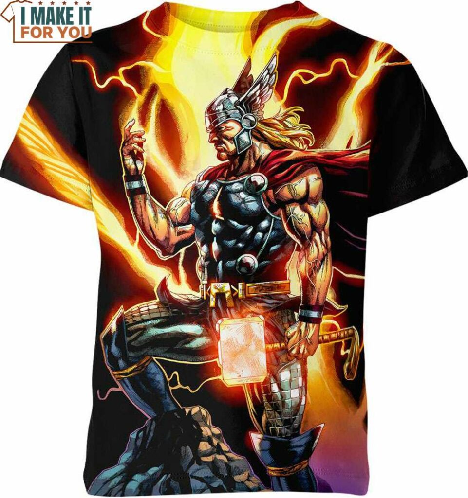Thor Marvel Comics Shirt, Marvel Couple Shirts