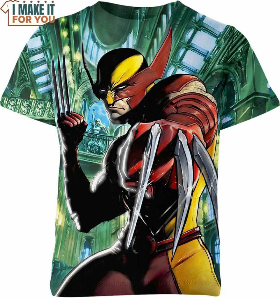 Wolverine Marvel Comics Shirt, Gifts For Marvel Fans