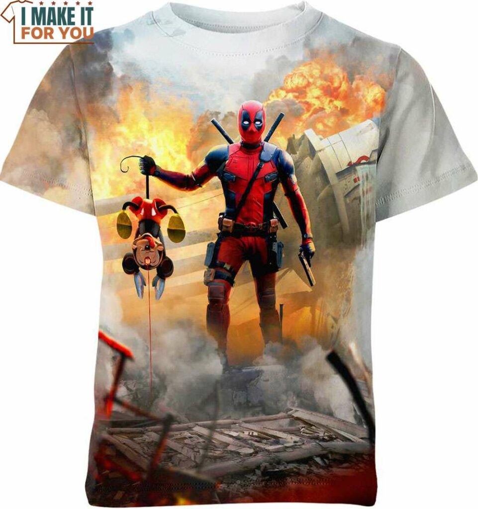Deadpool Vs Mickey Mouse Marvel Comics Shirt, Marvel Graphic Tees
