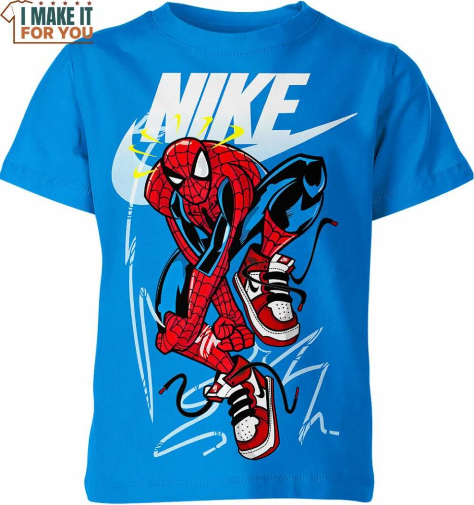 Spider Man Nike Marvel Comics Shirt, Marvel Unlimited Gift