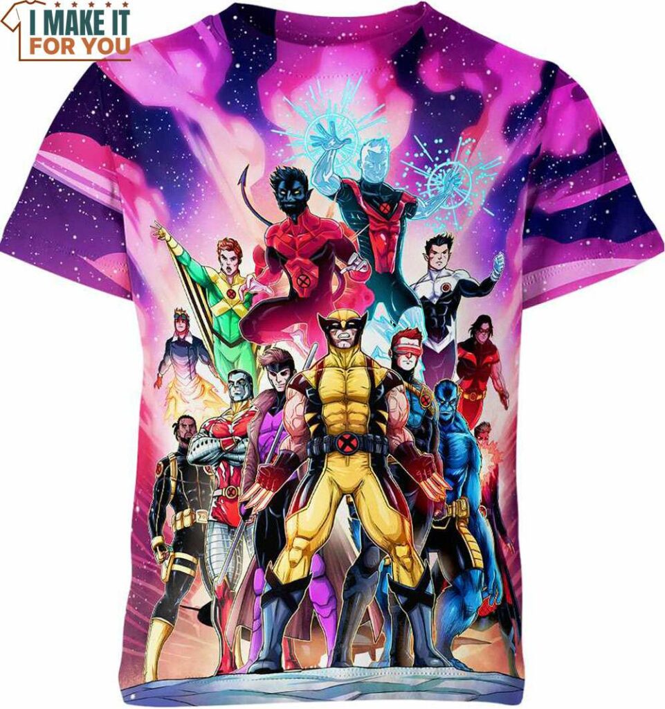 X Men Marvel Comics Shirt, Marvel Super Heroes Gifts