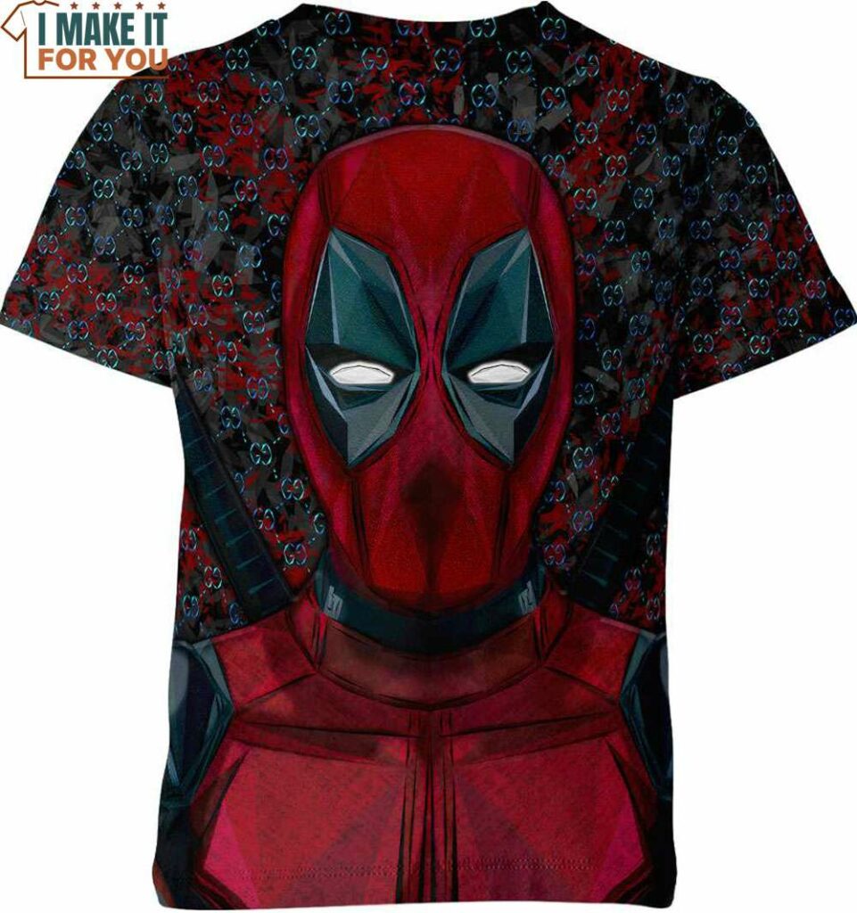 Deadpool Gucci Marvel Comics Shirt, Gifts For Marvel Fans