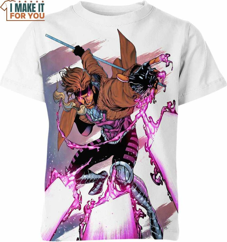 Gambit X Men Marvel Comics Shirt, Marvel Shirts Mens