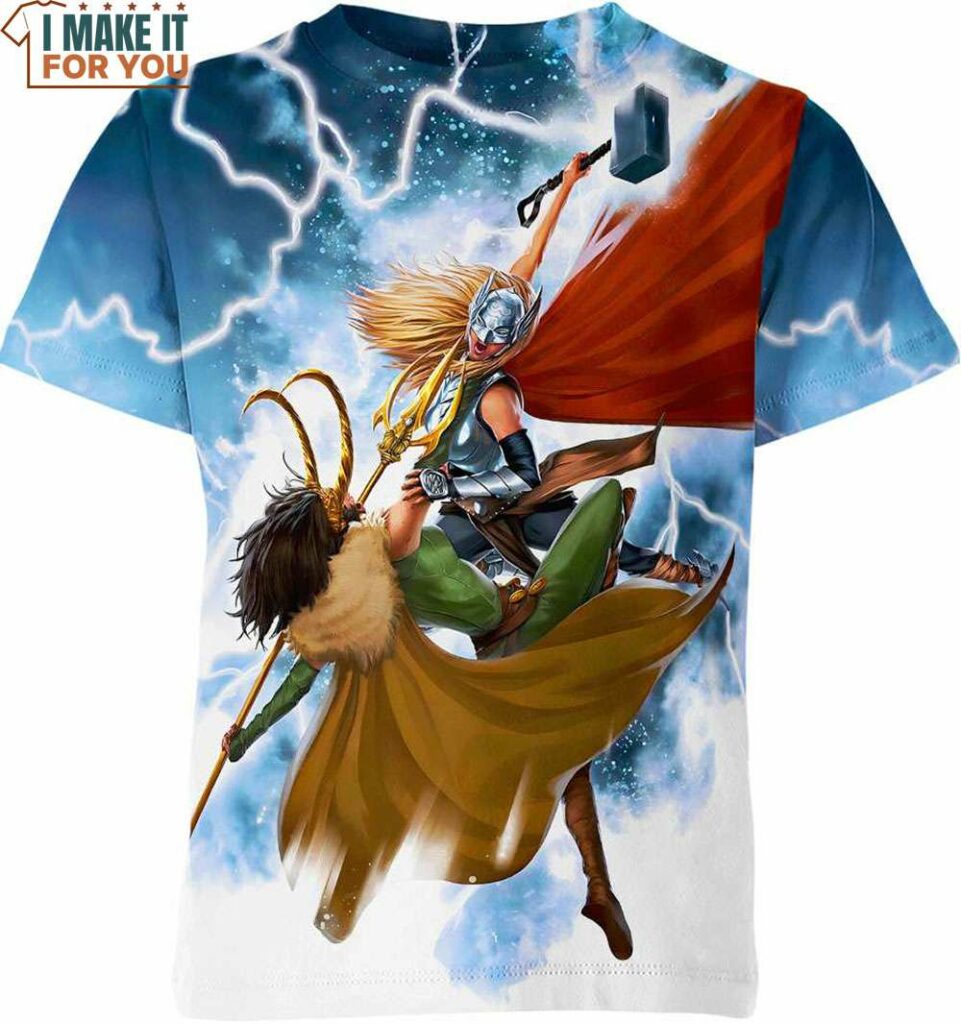 Thor Loki Marvel Comics Shirt, Gifts For Marvel Lovers