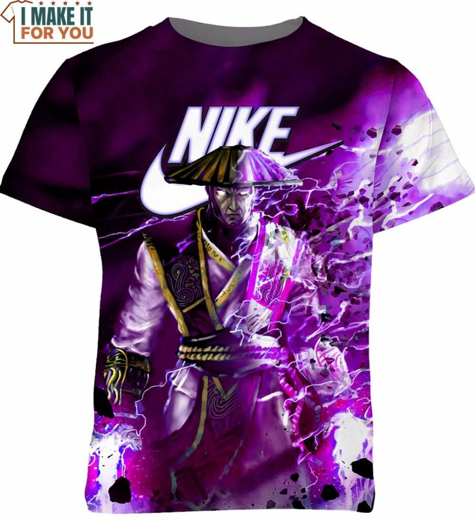 Raiden Mortal Kombat Nike Shirt, Nike Graphic Tees For Fans