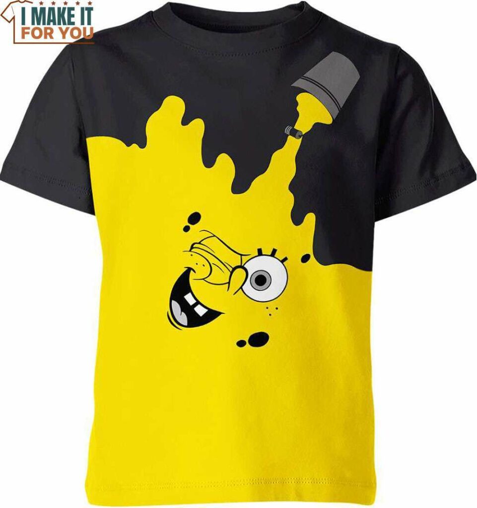 Spongebob Squarepants Classic Shirt, Gift Ideas for Cartoon Lovers