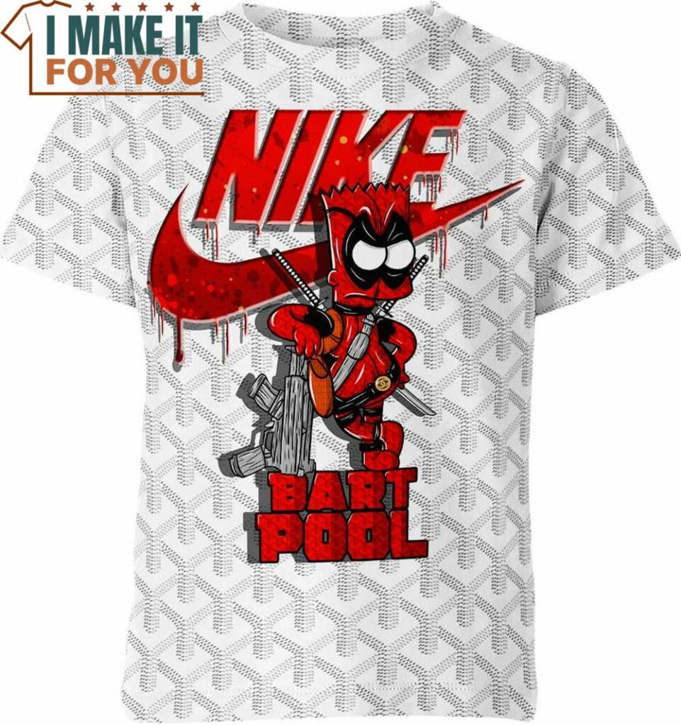Deadpool Bart Simpson Nike Goyard The Simpsons Shirt, Stylish Nike ...