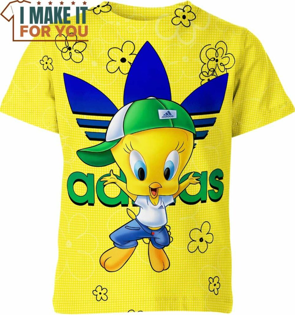 Tweety Adidas Looney Tunes Shirt, Perfect Looney Tunes Shirt for Your Style