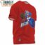Buffalo Bills Mega Man Red 3D T-Shirt, Buffalo Bills Gifts That Are ...