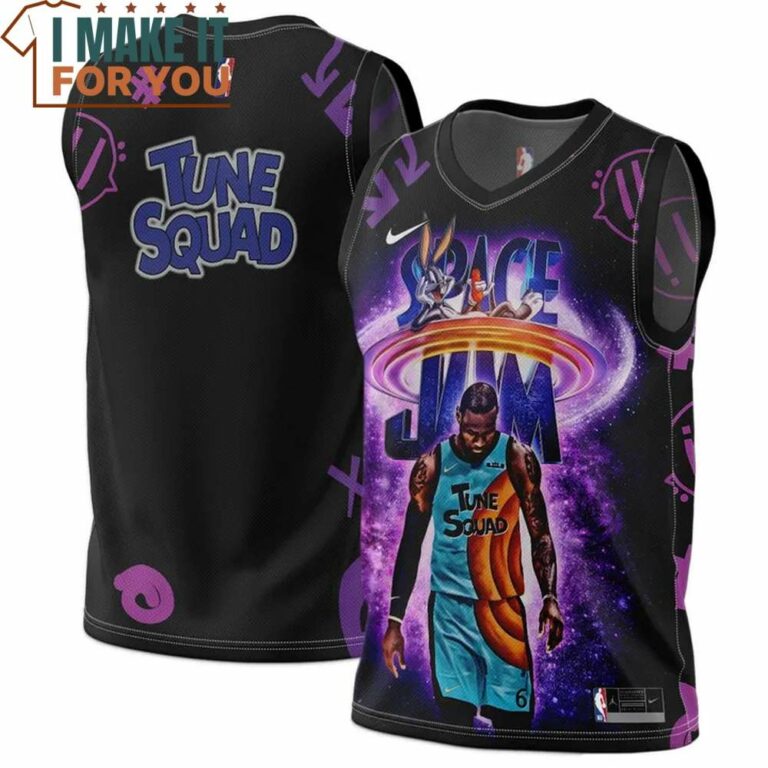 Lebron James x Tune Squad Space Jam 6 Fullprinted Jersey, Best LeBron ...