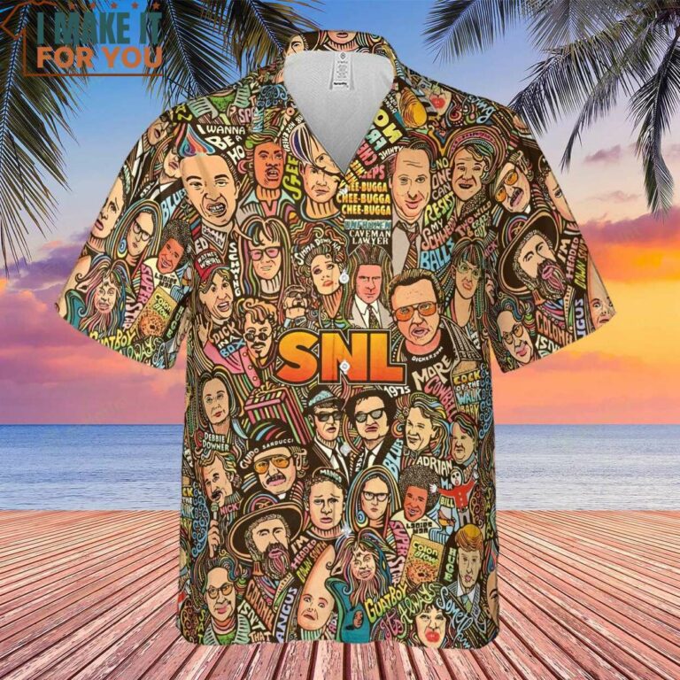 Blues Brothers Waynes World Coneheads SNL Characters Hawaiian Shirt ...