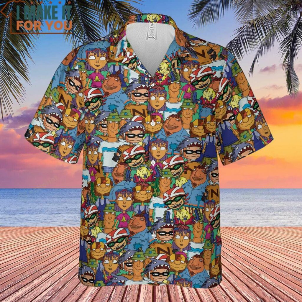 Rocket Power Characters Hawaiian Shirt, Cool Hawaiian Shirt for Men