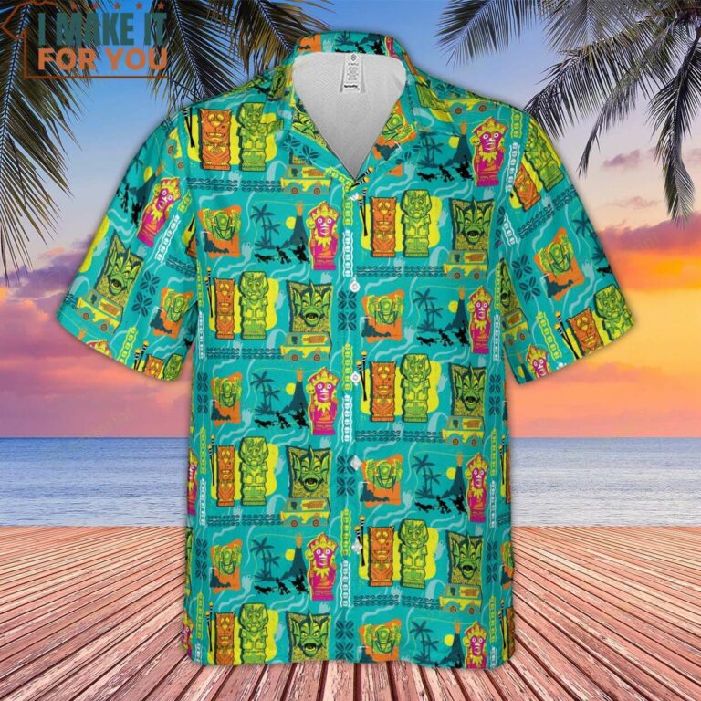 Scooby-Doo Aloha Hawaiian Shirt, Cool Hawaiian Shirt for Men