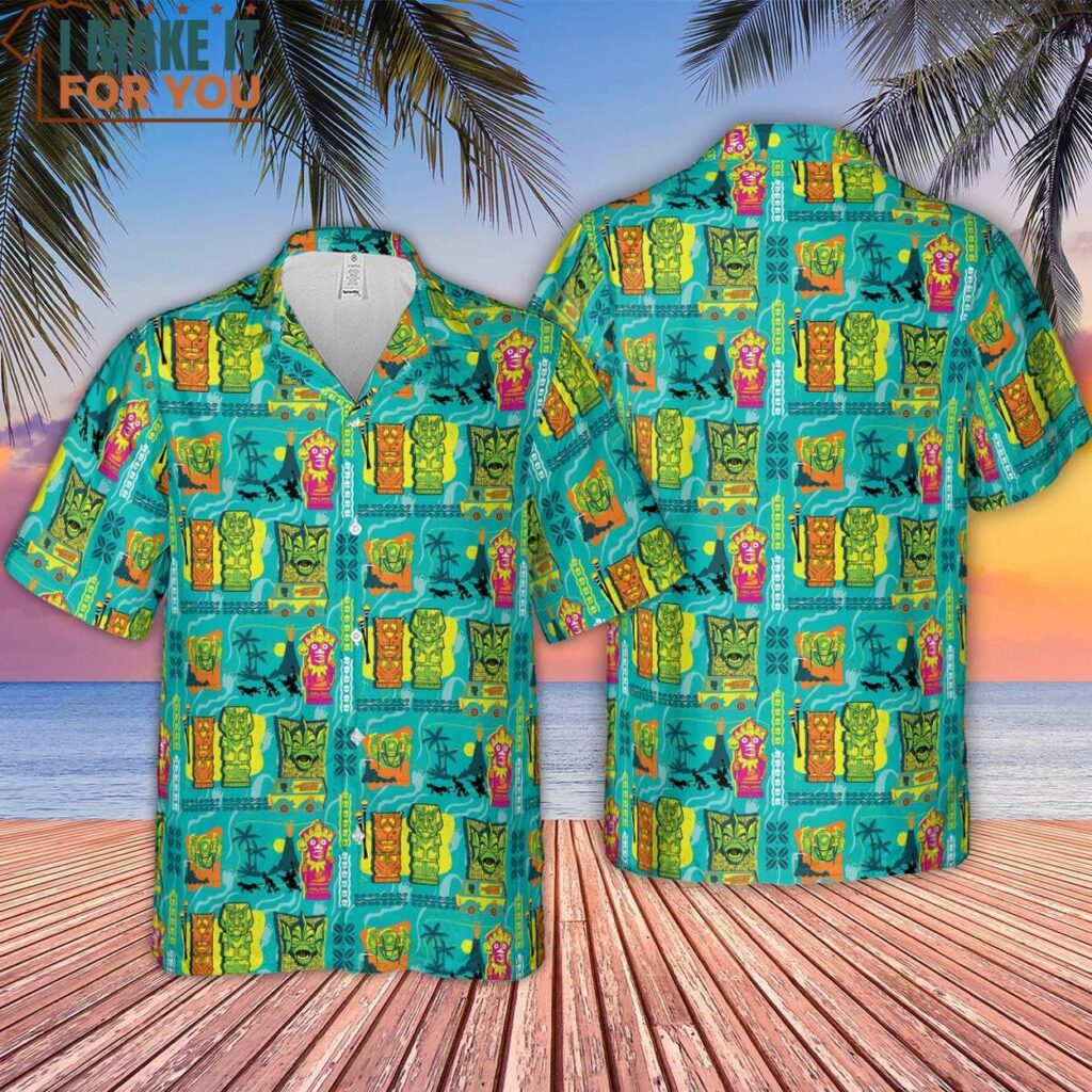 Scooby-Doo Aloha Hawaiian Shirt, Cool Hawaiian Shirt for Men