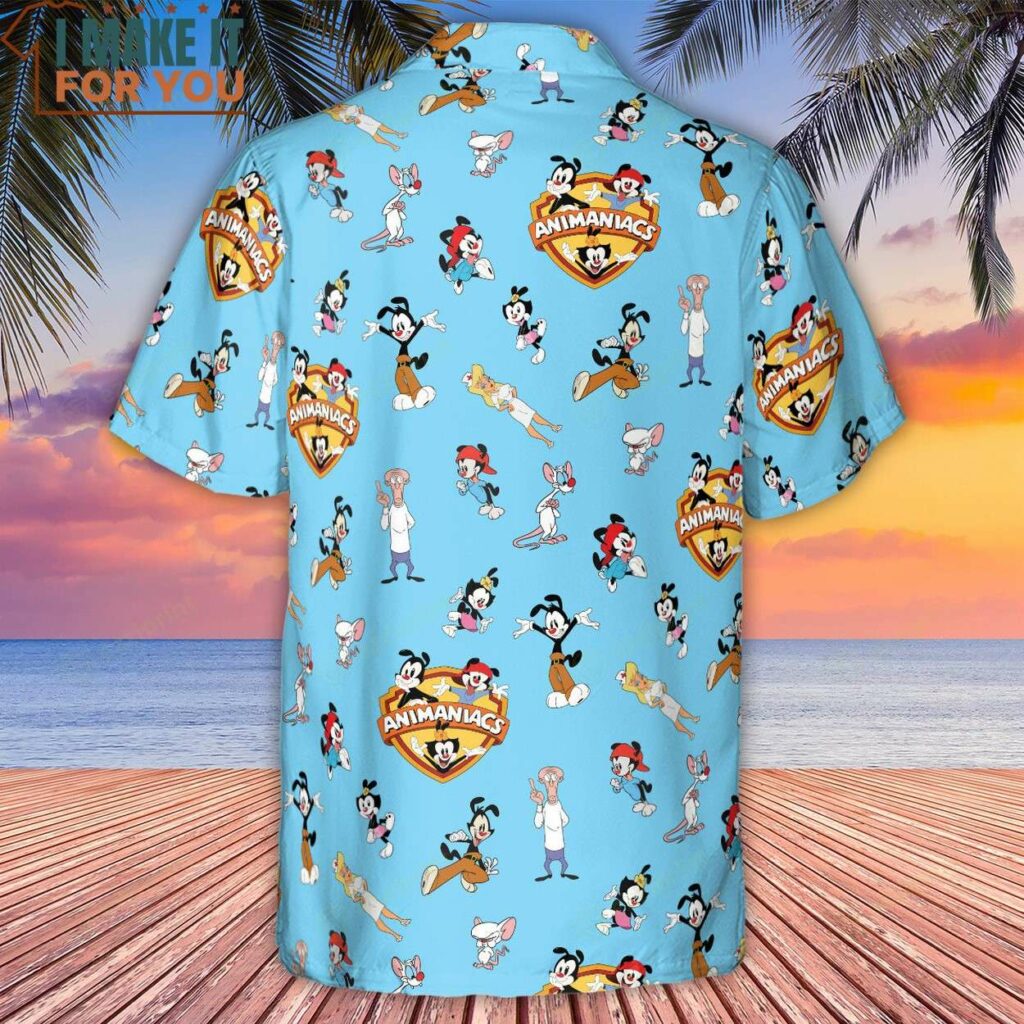 Yakko Wakko Dot Pinky and The Brain Animaniacs Hawaiian Shirt, Unique ...