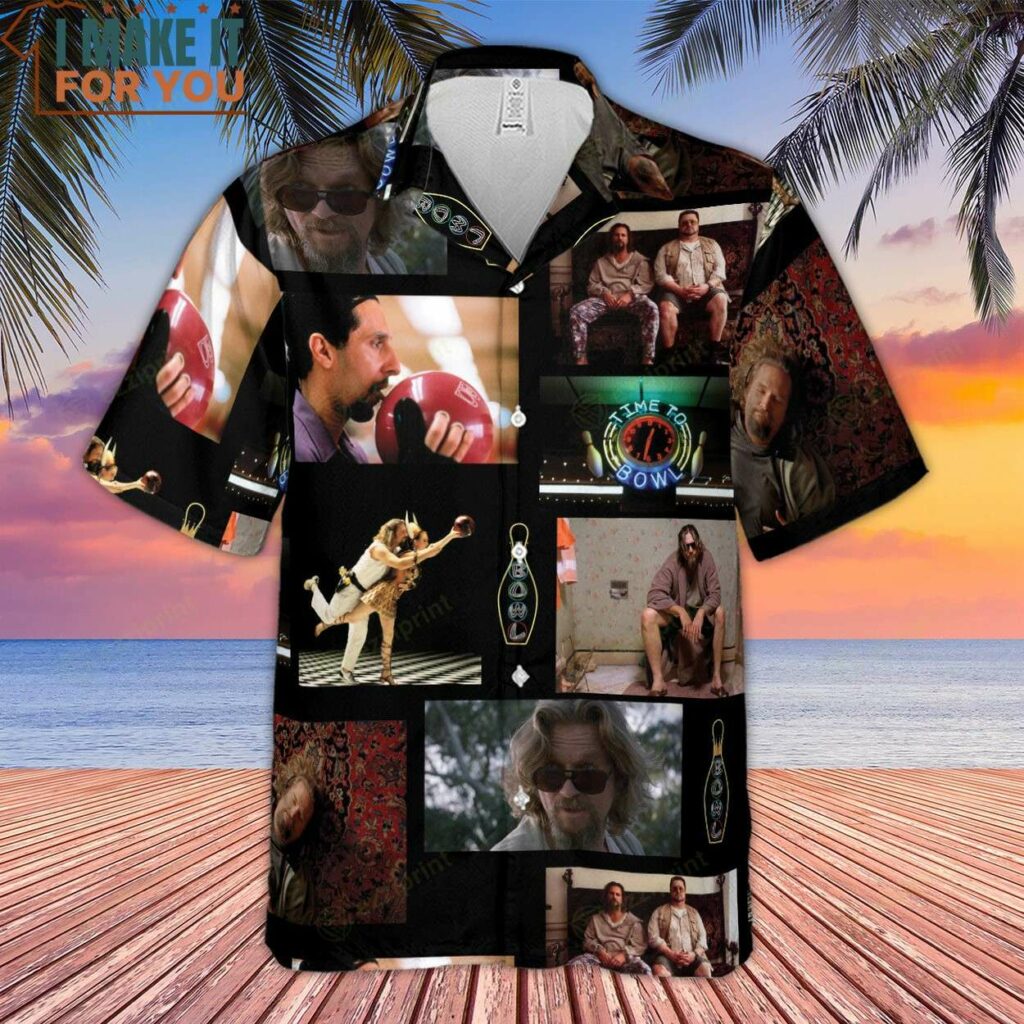 The Big Lebowski Famous Scenes Hawaiian Shirt, Hawaiian Shirts From Movies