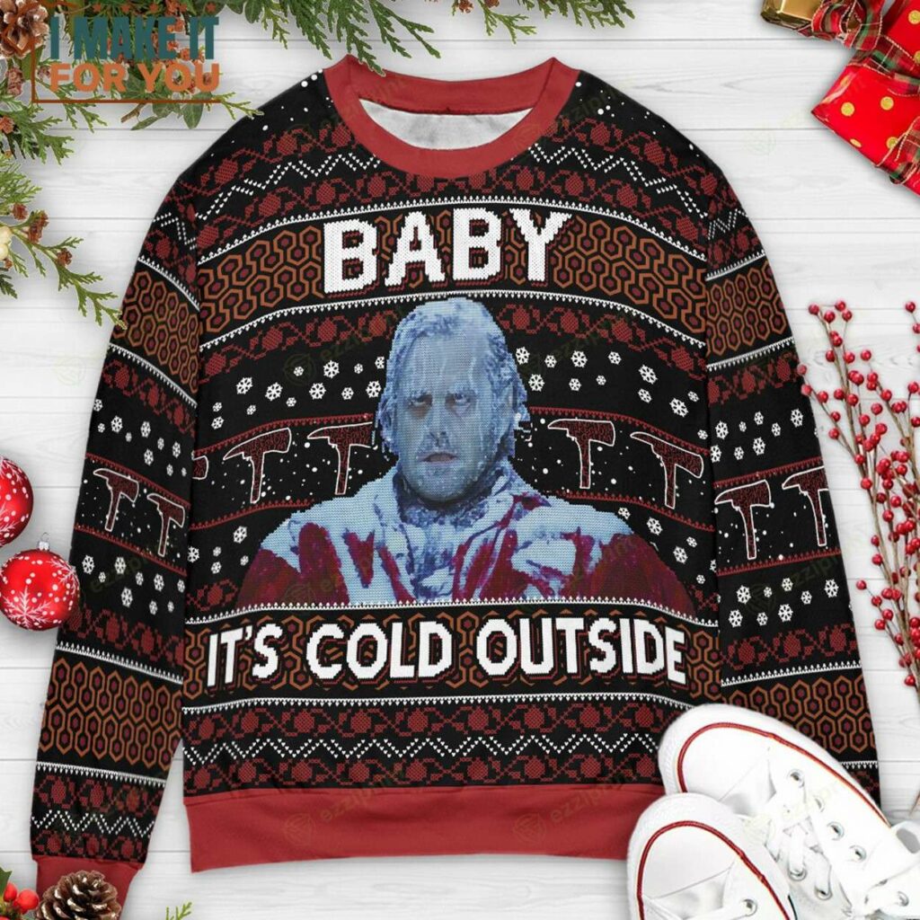 Baby It's Cold Outside Jack Torrance The Shining Sweater, Best Ugly ...