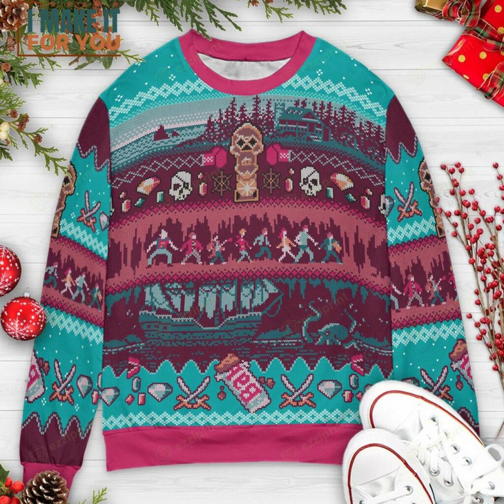 Christmas in the Goondocks The Goonies Sweater, Vintage Ugly Christmas ...