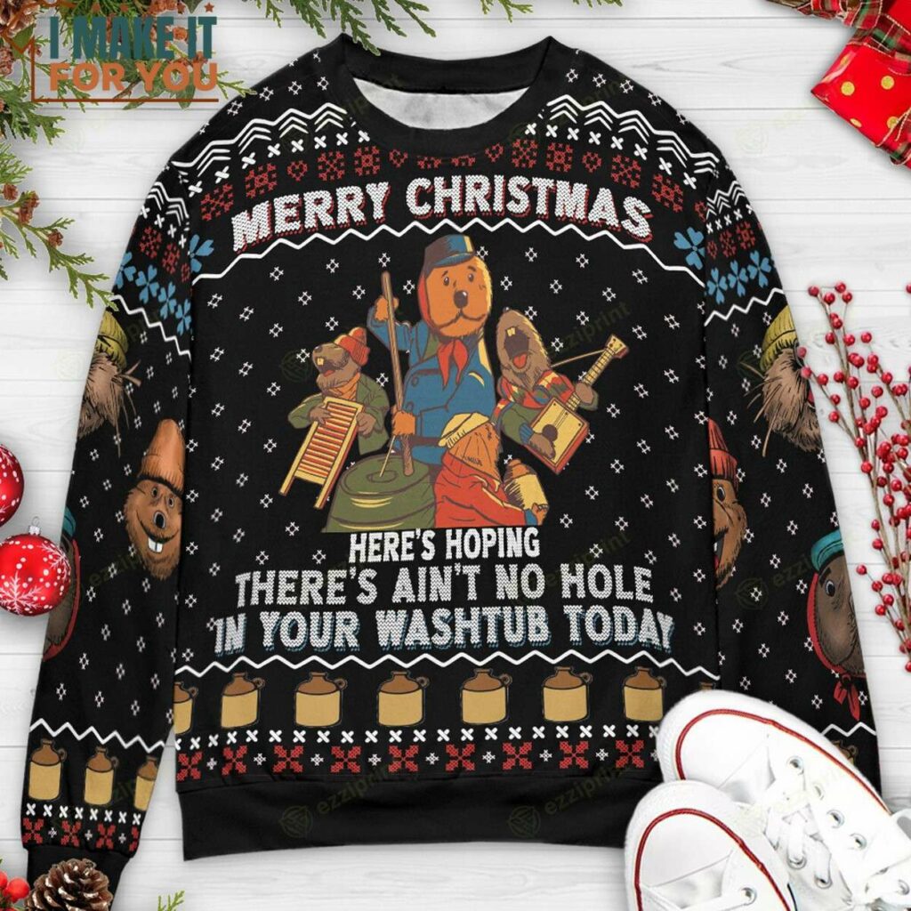 Emmet Otter's Jug-Band Merry Christmas Sweater, Ugly Christmas Sweater ...