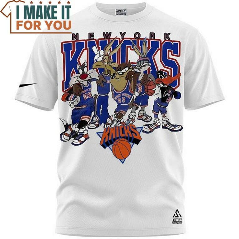New York Knicks Looney Tunes Team Green T-Shirt, Best Gift For ...
