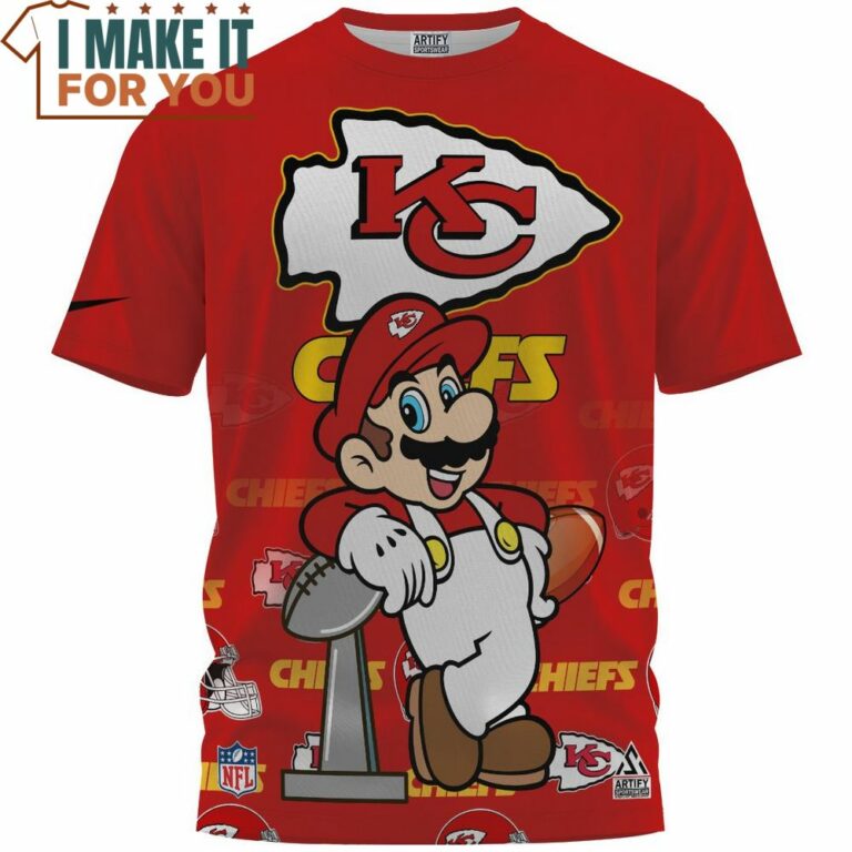 Kansas City Chiefs Mickey and Friends Team Up T-Shirt, Kansas City ...
