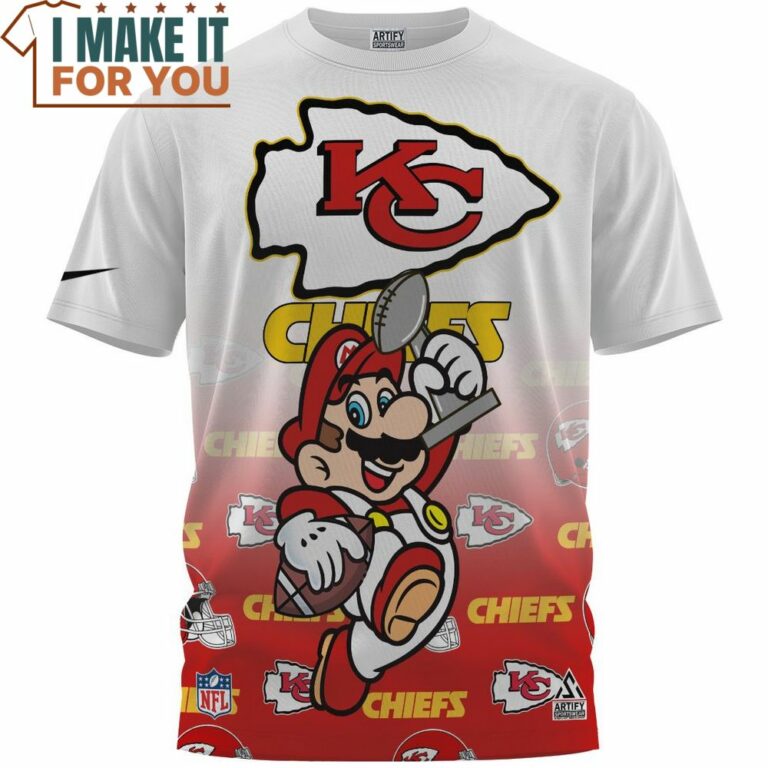 Kansas City Chiefs Mickey and Friends Team Up T-Shirt, Kansas City ...