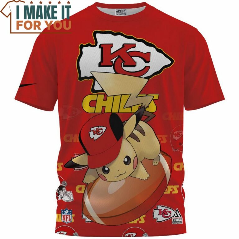 Kansas City Chiefs Mickey and Friends Team Up T-Shirt, Kansas City ...